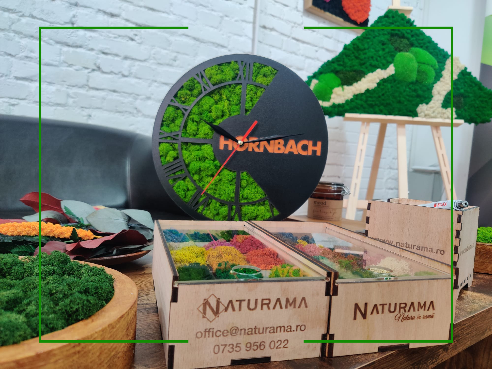 Ceas Logo HORNBACH - NATURAMA